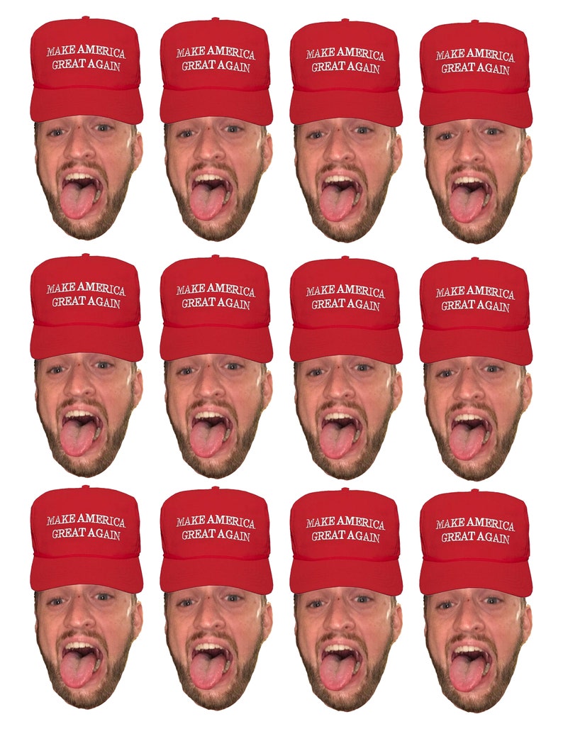 Donald Trump Cupcake Toppers Make Your Birthday Great Again - Etsy