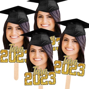 Graduation Face Stick, Graduationphoto Face Stick, Graduation Big Head ...