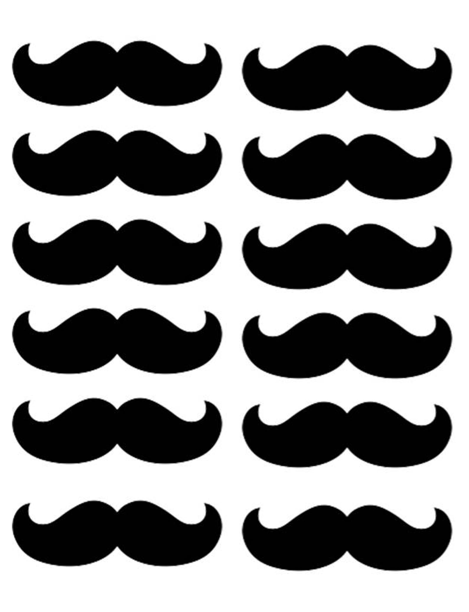 Personalized Pin the Mustache Fiesta Game Printable - Etsy