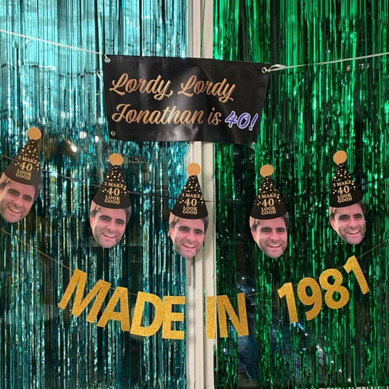 Personalized Face Retirement Banners, Retirement Wall Banner ...