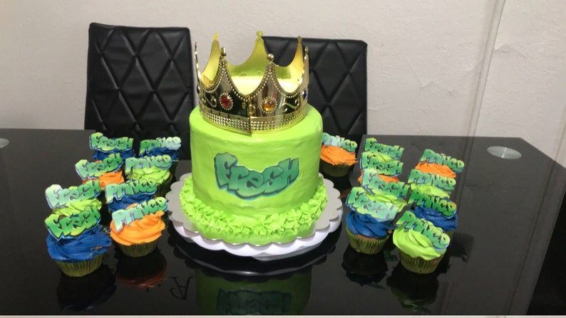 Fresh Prince Cupcake Toppers, I Love the 90s, Fresh Prince Party Fresh ...