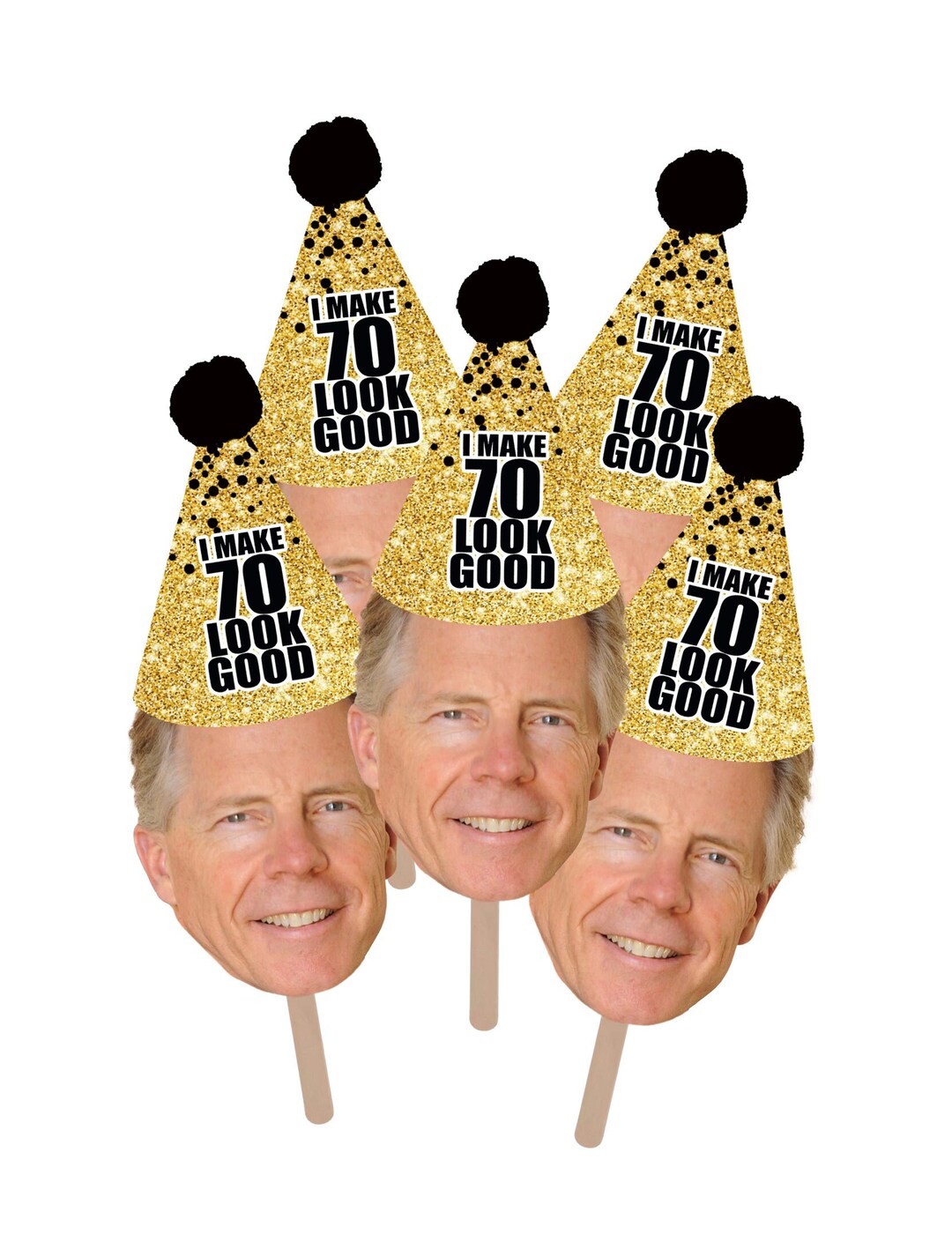 Face Stick, Face on a Stick Prop, Photo Face Stick, Big Head on a Stick ...