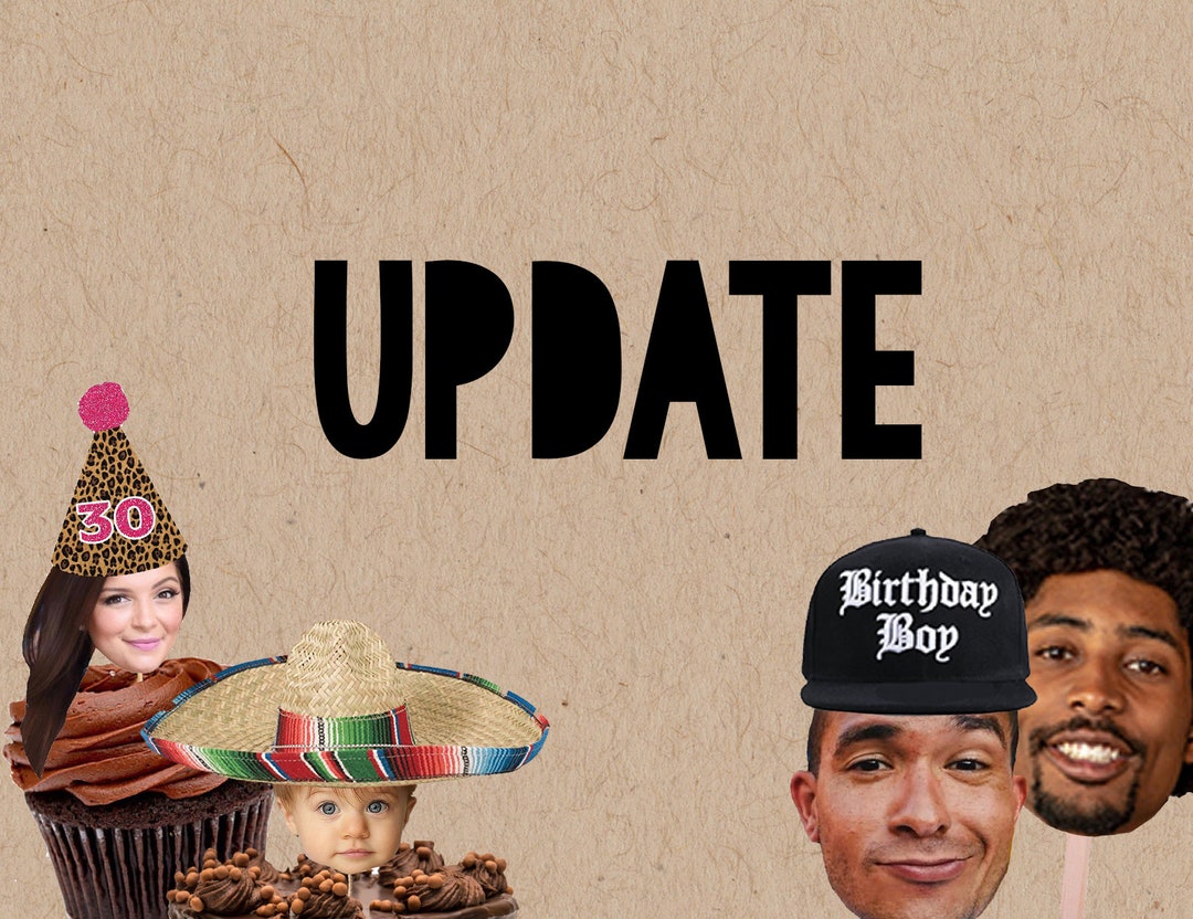 4-5 Tall Cake Toppers 4 Pics/hats - Etsy