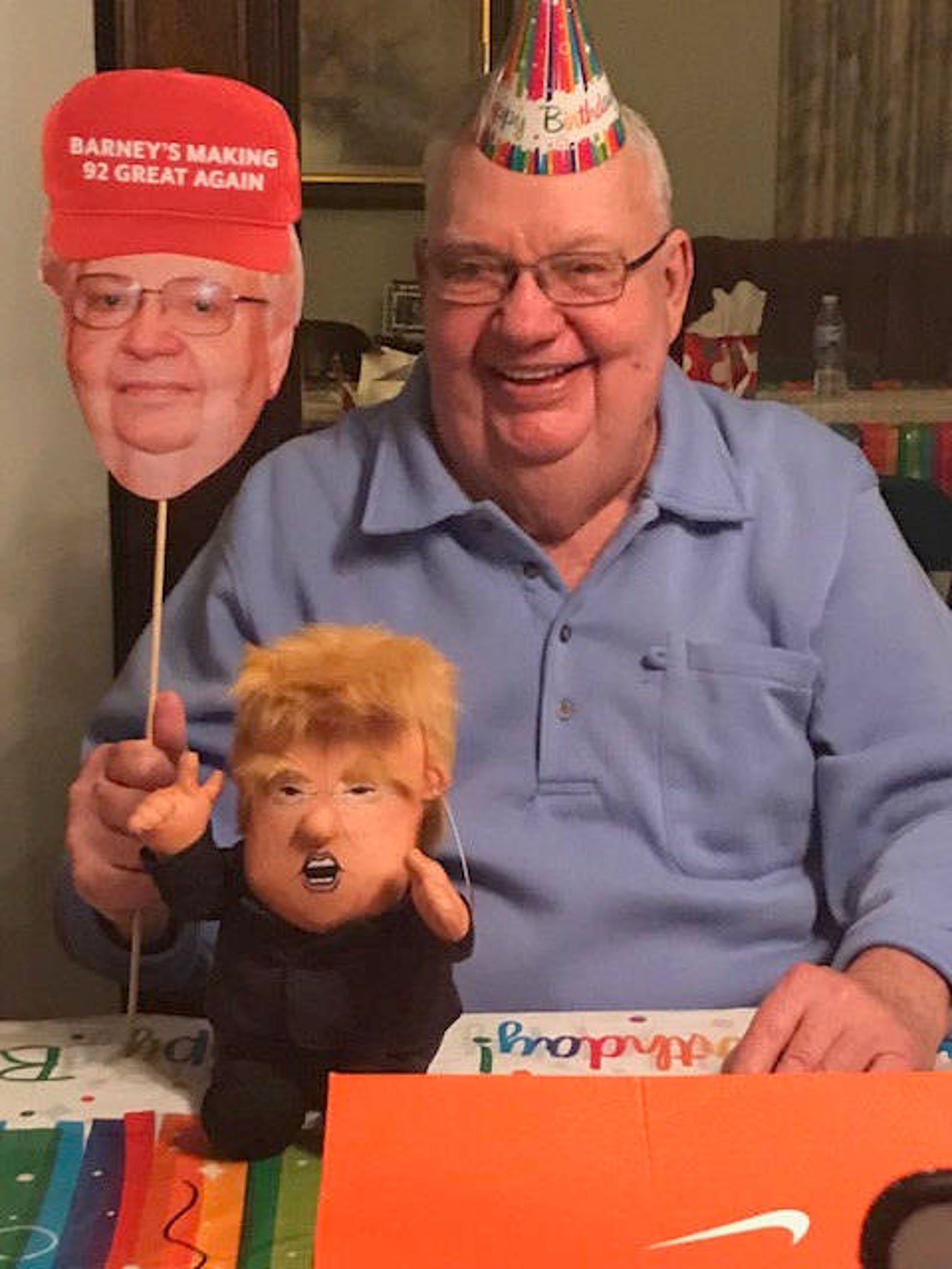 Donald Trump Cupcake Toppers, Make Your Birthday Great Again, Cupcake ...
