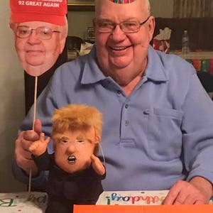 Donald Trump Cupcake Toppers, Make Your Birthday Great Again, Cupcake ...