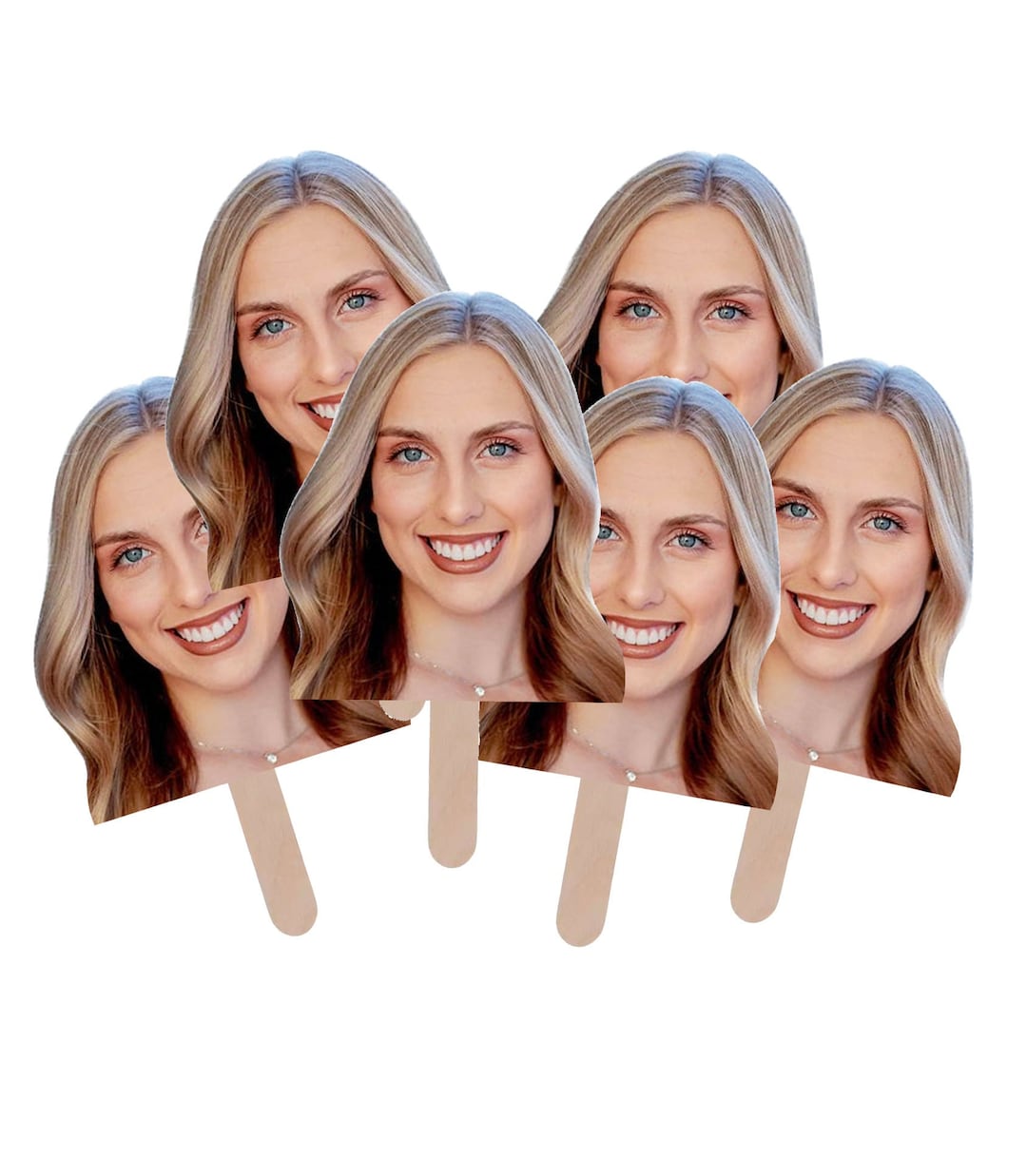 Personalized Face Stick, Face on a Stick Prop, BIG Photo Face Stick ...