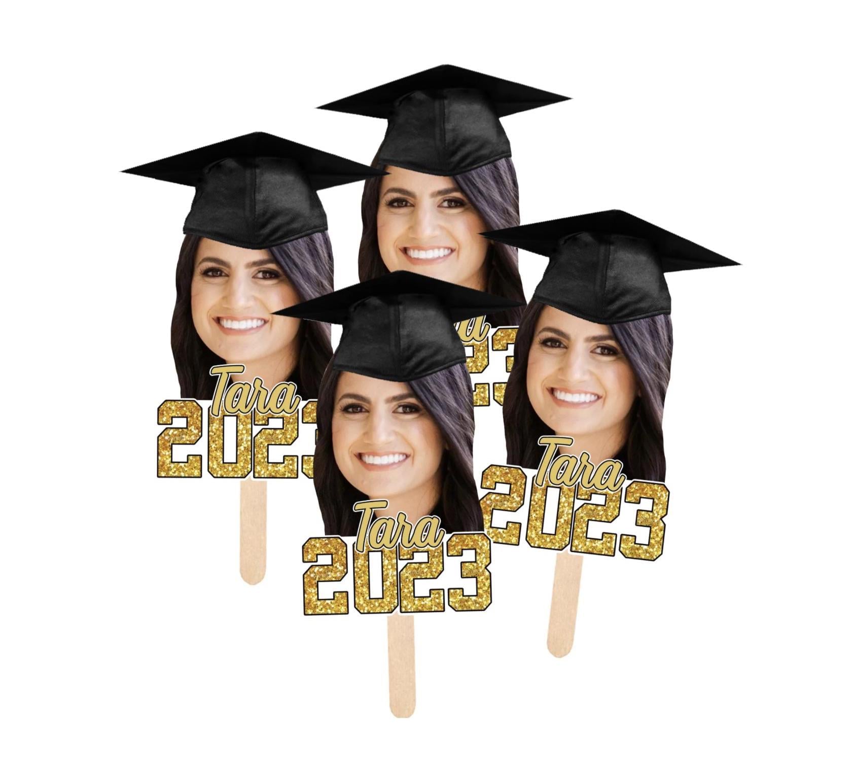 Graduation Face Stick, Graduationphoto Face Stick, Graduation Big Head ...