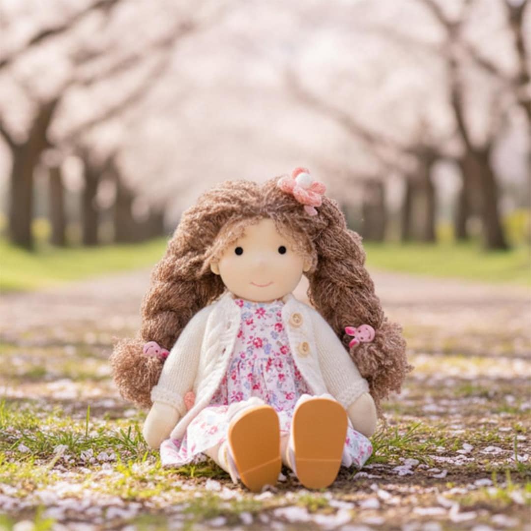 Waldorf Handmade Rag Doll - Personalized Collectors Plush for Kids ...
