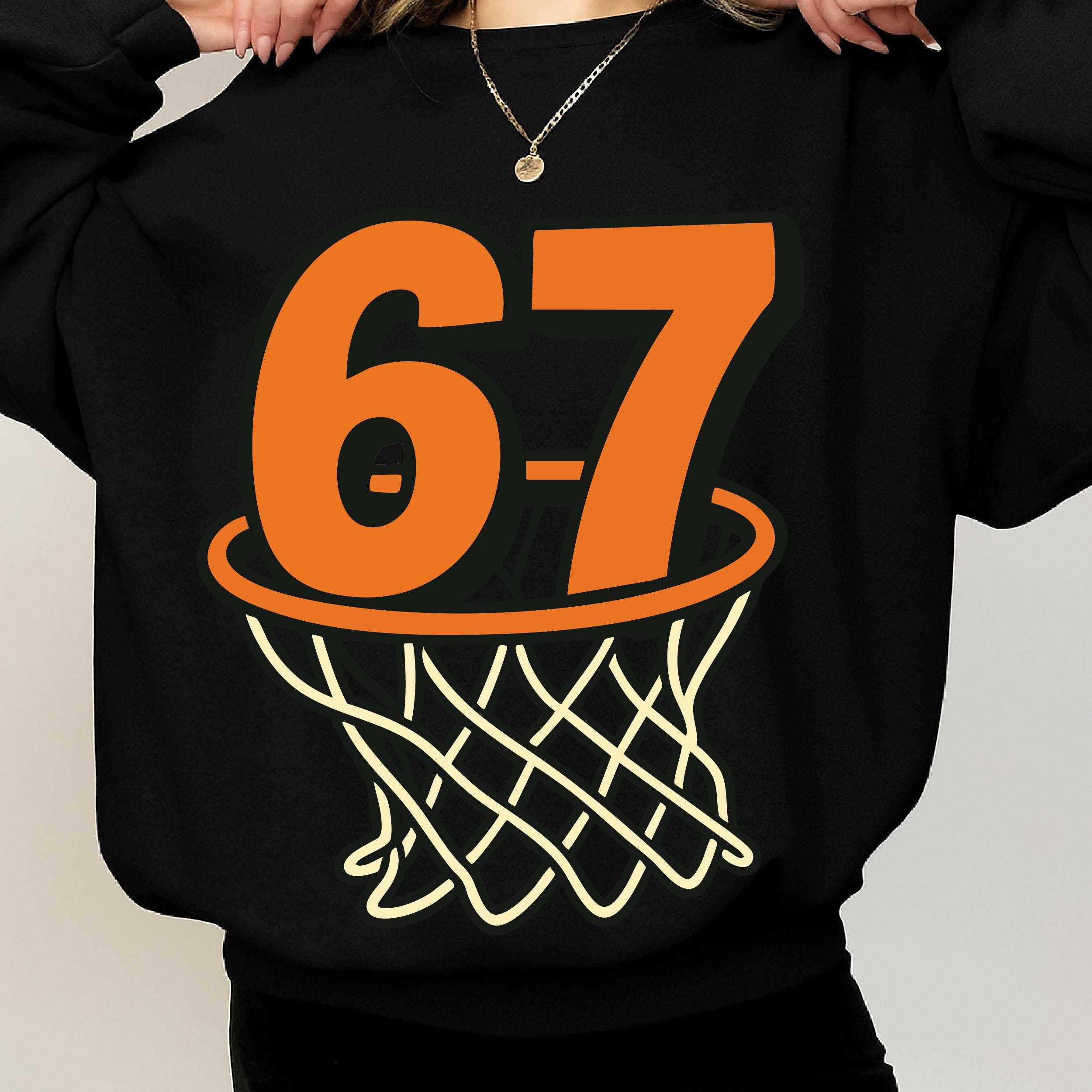 67 Game Day SVG – Basketball Hoop Meme Shirt Design PNG (digital ...