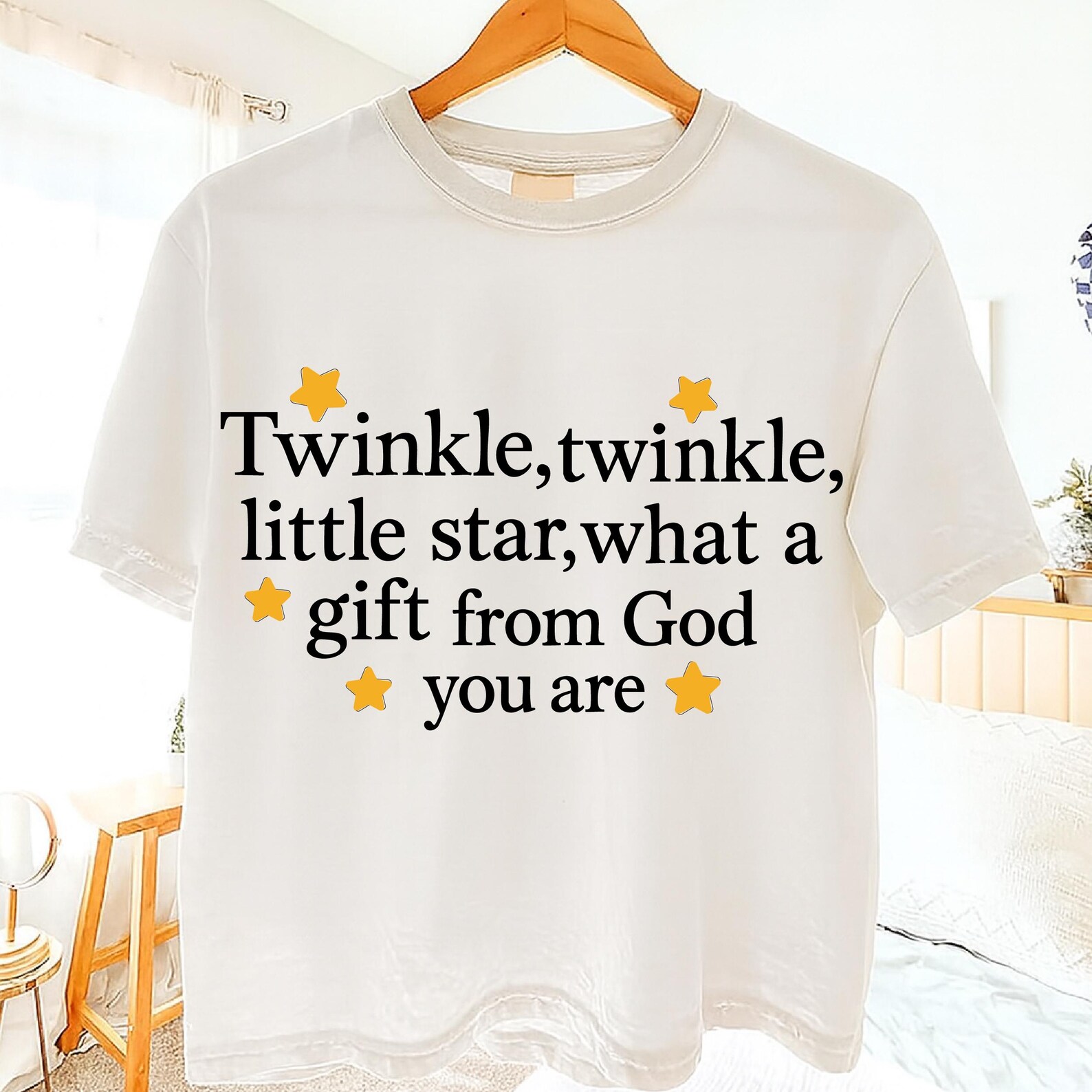 Twinkle Star Baby Onesie SVG, Religious Newborn Gift (digital Download ...