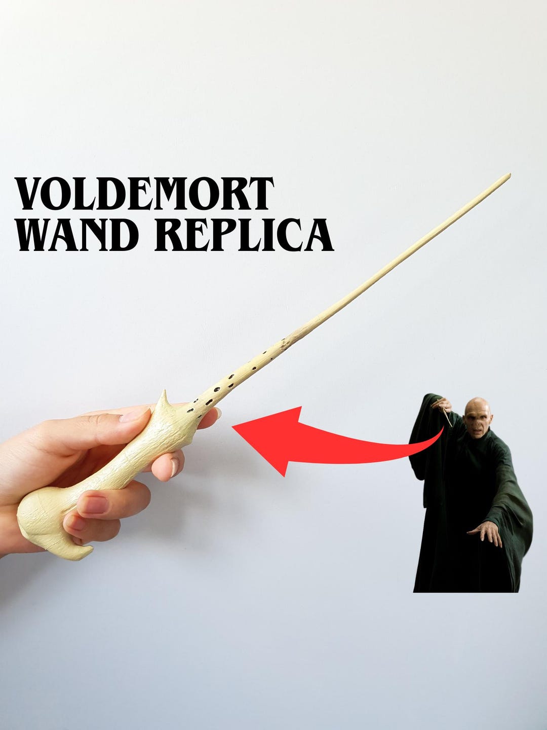 Lord Voldemort Inspired Wizard Wand – Magic Cosplay Prop & Collector’s ...