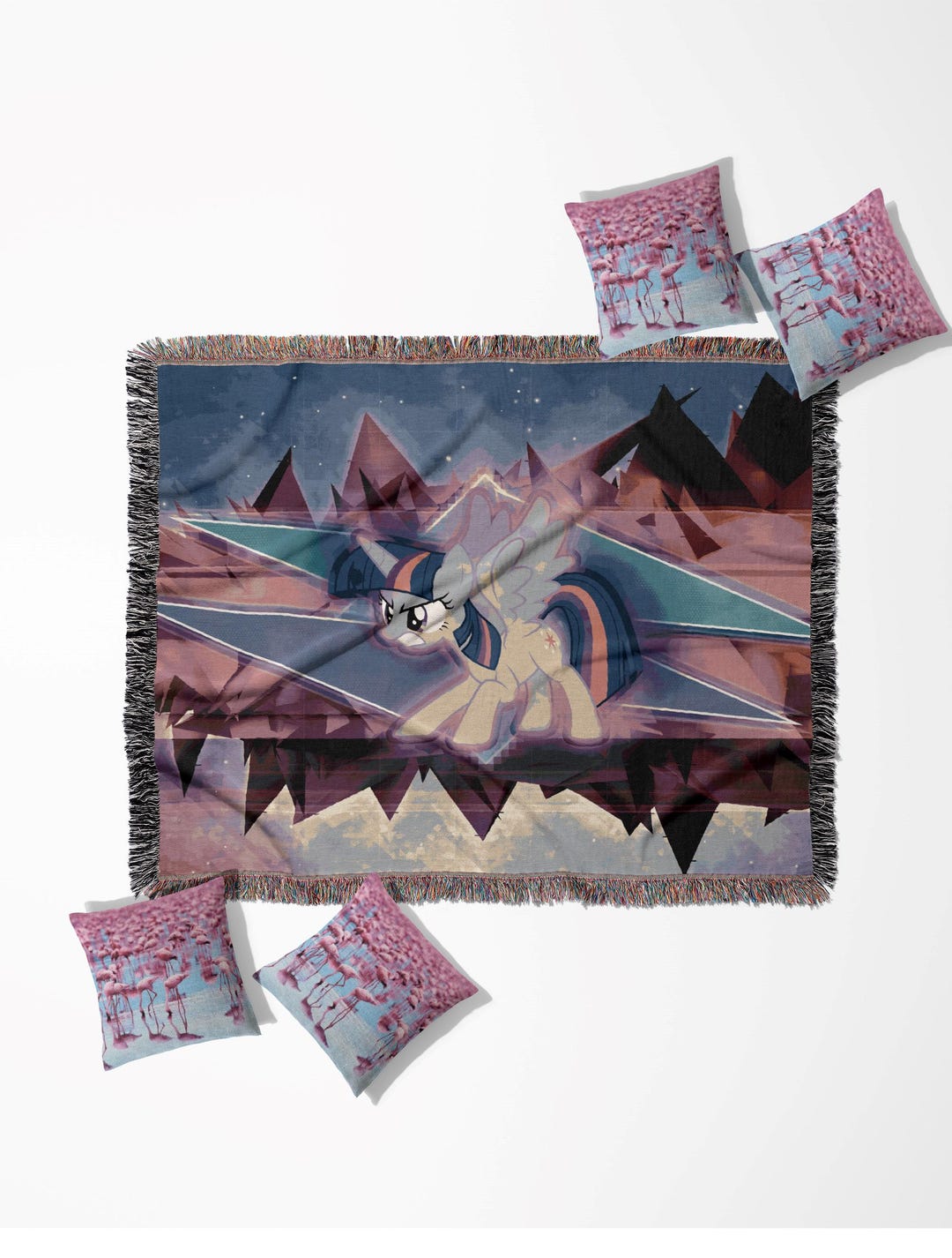 My Little Pony - Twilight Sparkle Woven Blanket, Wall Tapestry, Throw ...