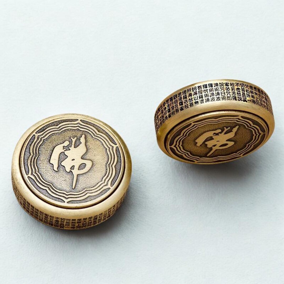 Zen Buddha Fidget Spinner – Copper Stress Relief & Meditation Spinner ...