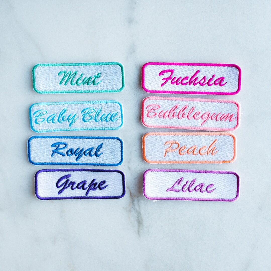 Custom Mechanic Name Patch , Name Tag Patch , Personalized Label , Pick ...