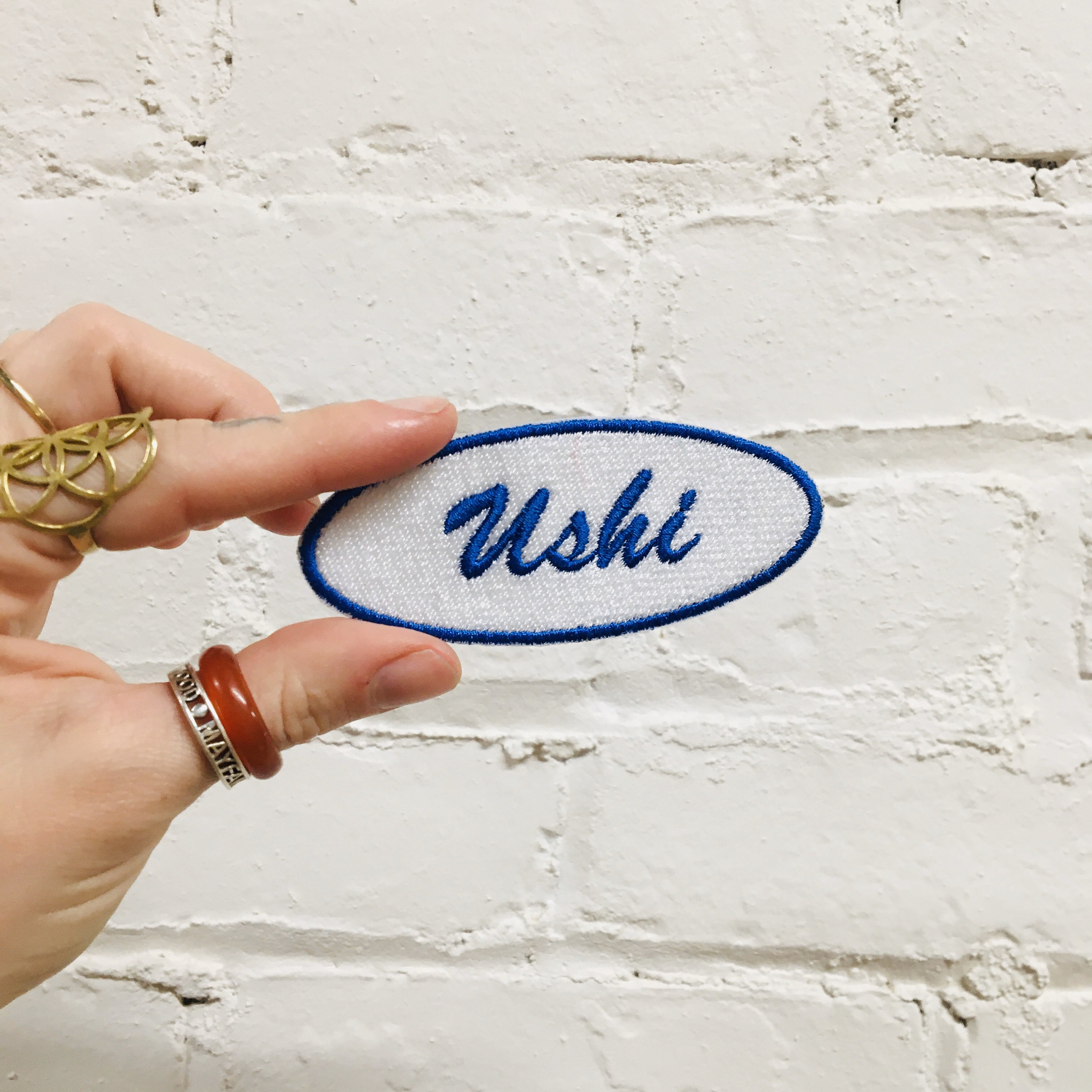 Name Tag Custom Oval Mechanic Name Patch Personalized | Etsy