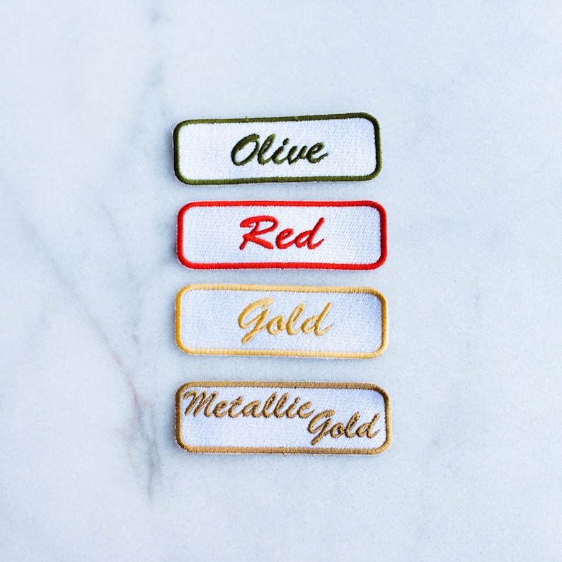 Custom Mechanic Name Patch Name Tag Patch Personalized | Etsy