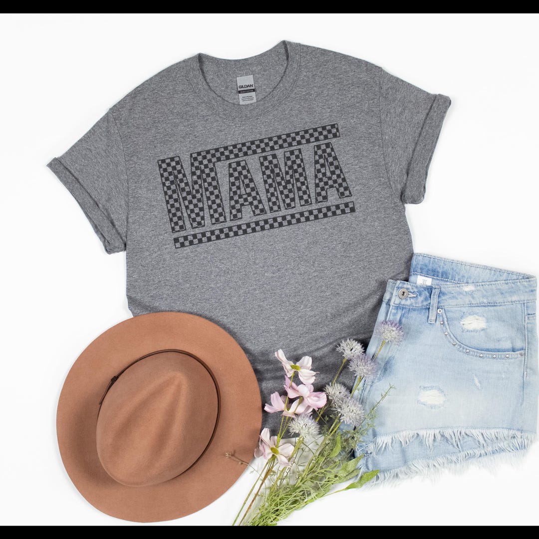 The "always at the Finish Line" Mama Tee - Etsy