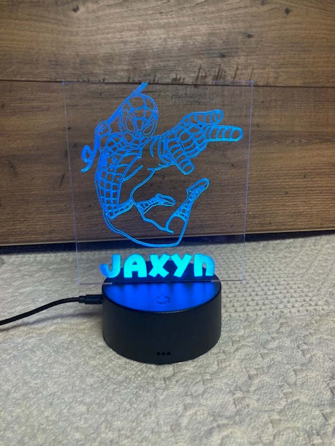 Custom Personalized Laser Engraved LED Acrylic Light / Sign - Etsy