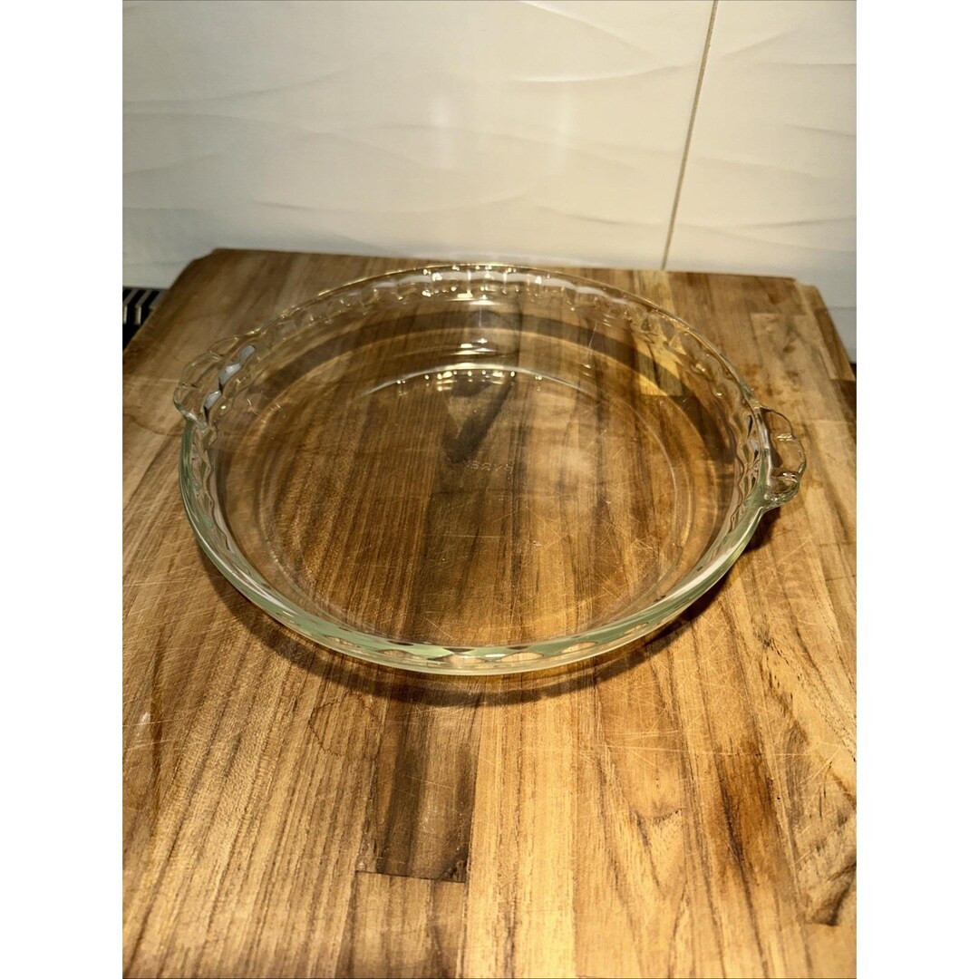 Vintage PYREX Fluted Pie Plate Dish With Handles 10 Inch #229 24cm - Etsy