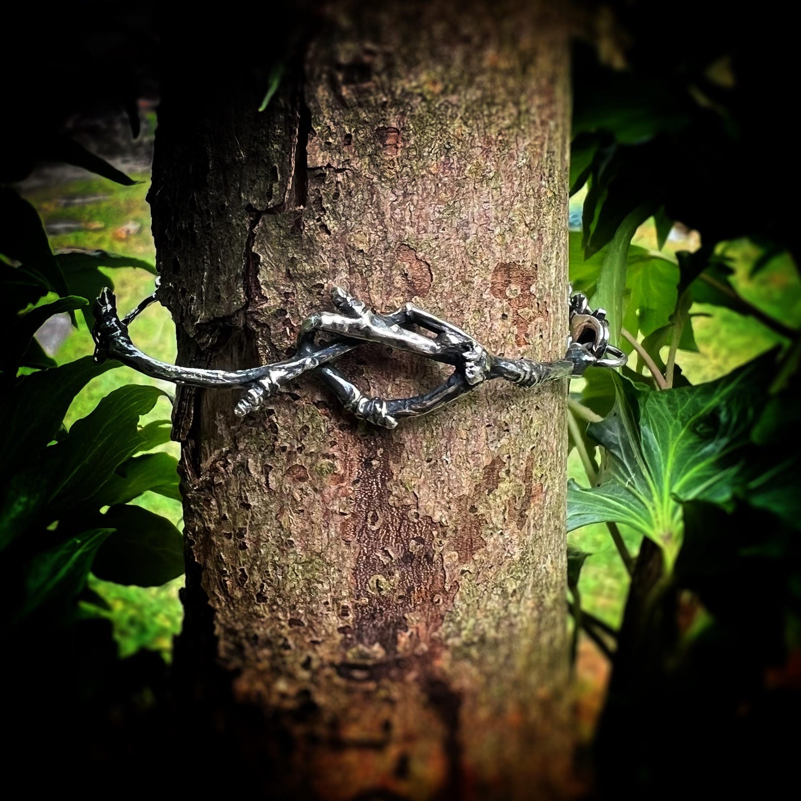 Silver Birch Tree Twig Bracelet - ‘freya’ Sacred Knot - Etsy