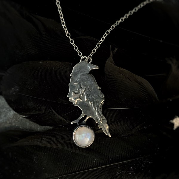 Raven Necklace - Etsy