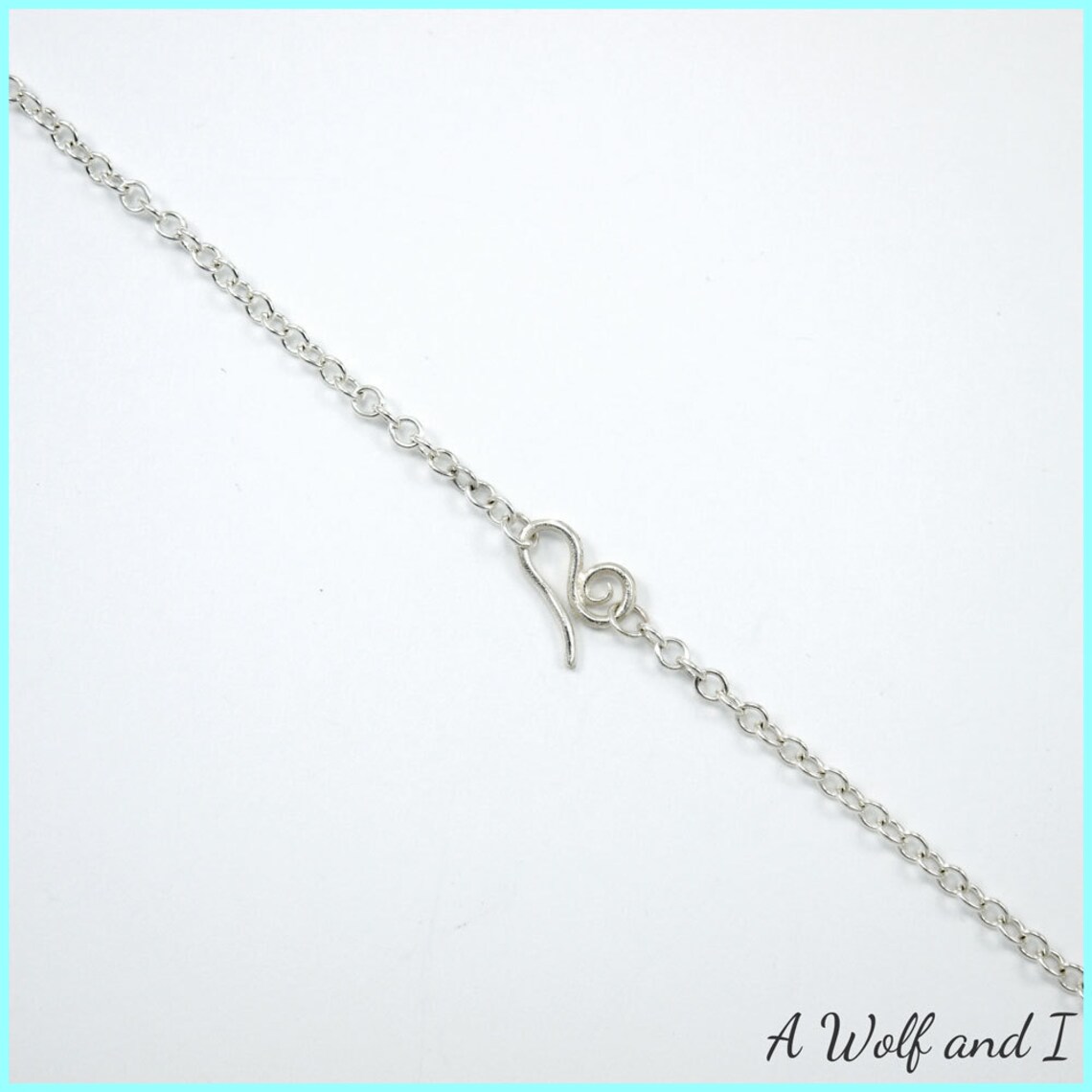 Hare Rabbit bunny sterling silver necklaceCeleste | Etsy