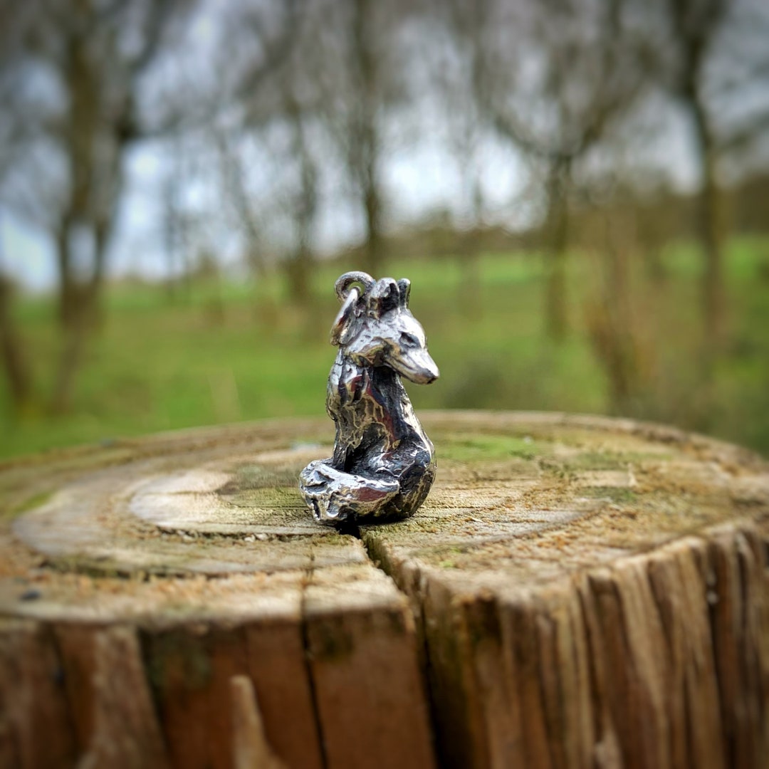 Fox Charm, Sterling Silver Fox Pendant, Fox, Fox Pendant, Fox Jewellery ...