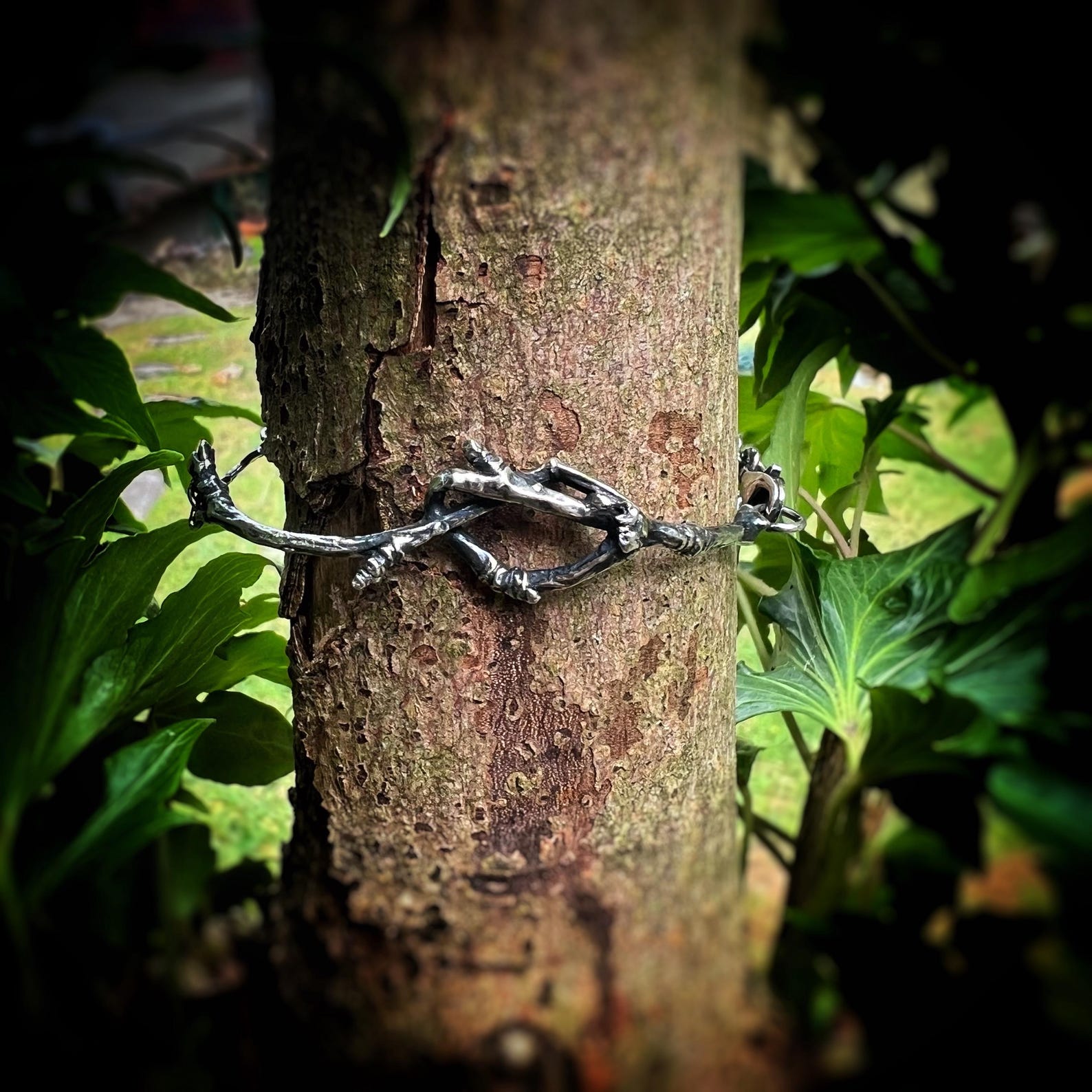 Silver Birch Tree Twig Bracelet - ‘freya’ Sacred Knot - Etsy