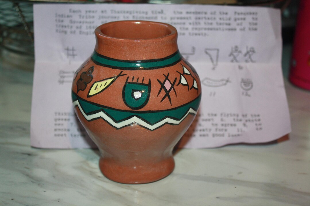 Vintage Pamunkey Indian Reservation King William County Virginia ...