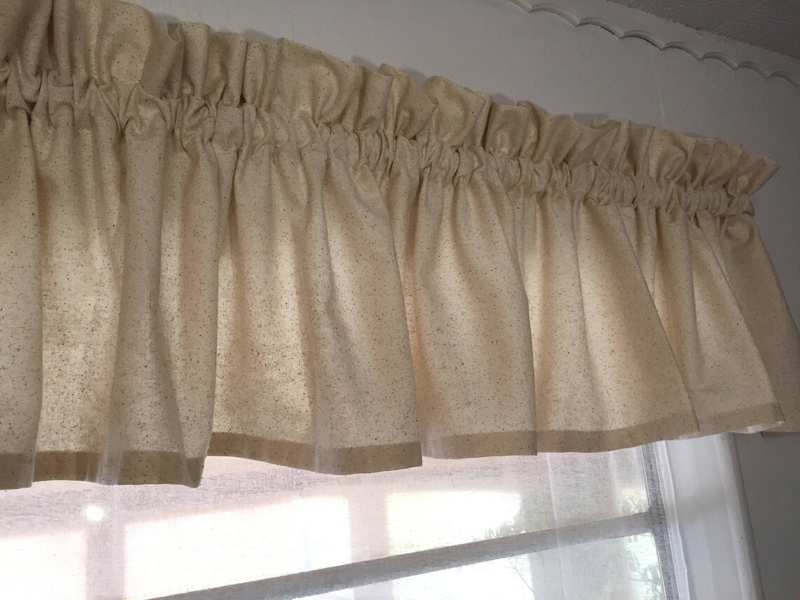 Country Cottage Valance Many Widths From 24 96 - Etsy