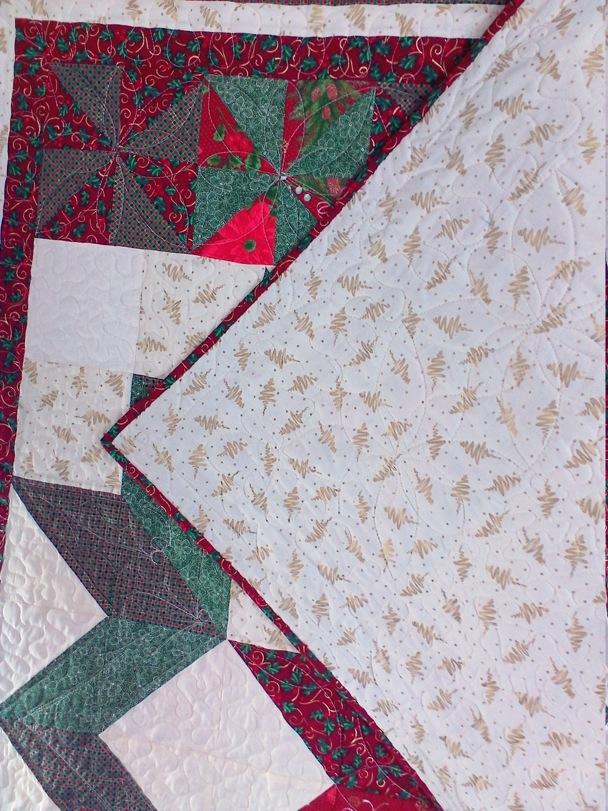 Christmas Star Quilt - Etsy