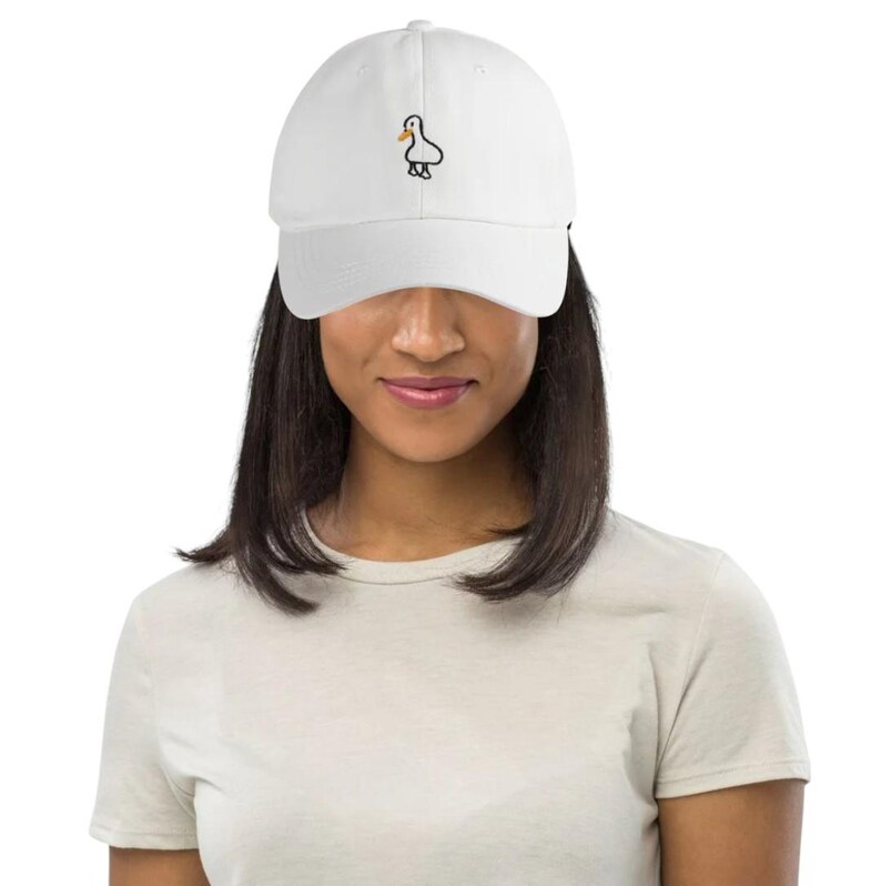 Silly Goose Ducks Cap Embroidered Baseball Hat Goose on the Loose Cap ...