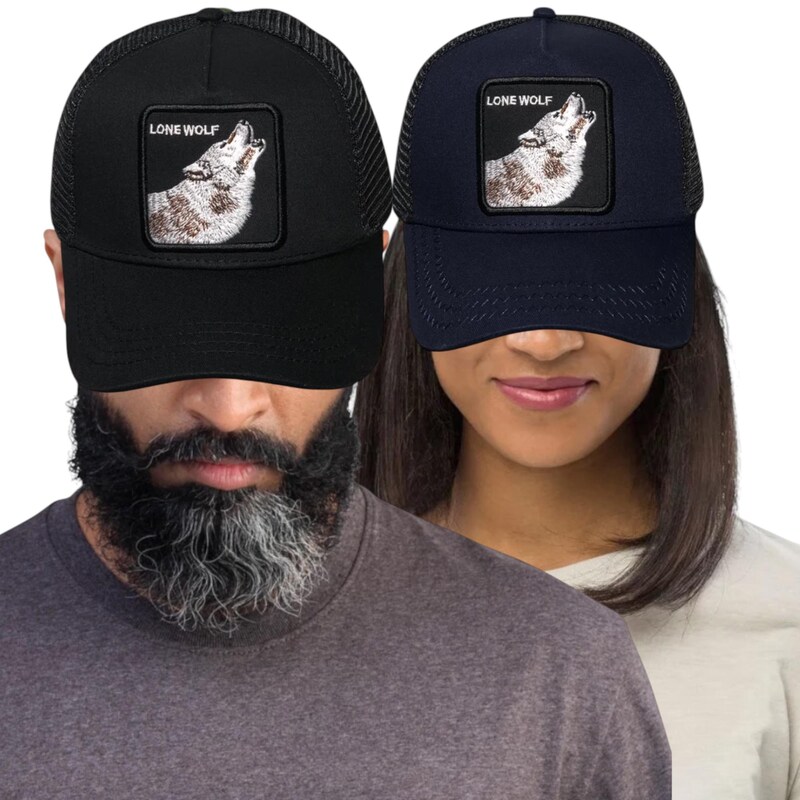 Wolf Head Hat - Etsy