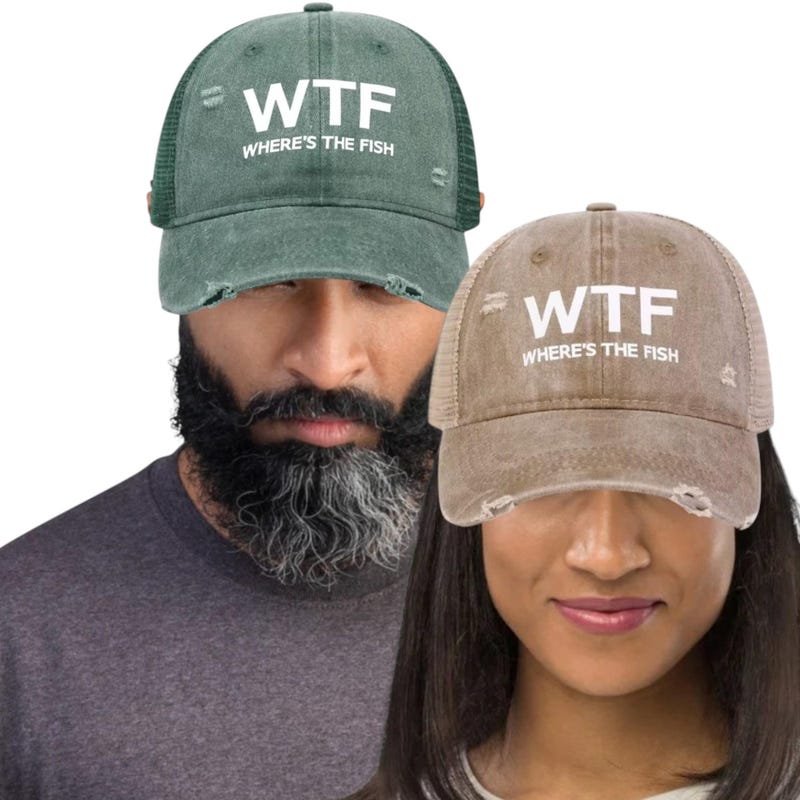 Fear Me Trout Hat - Etsy