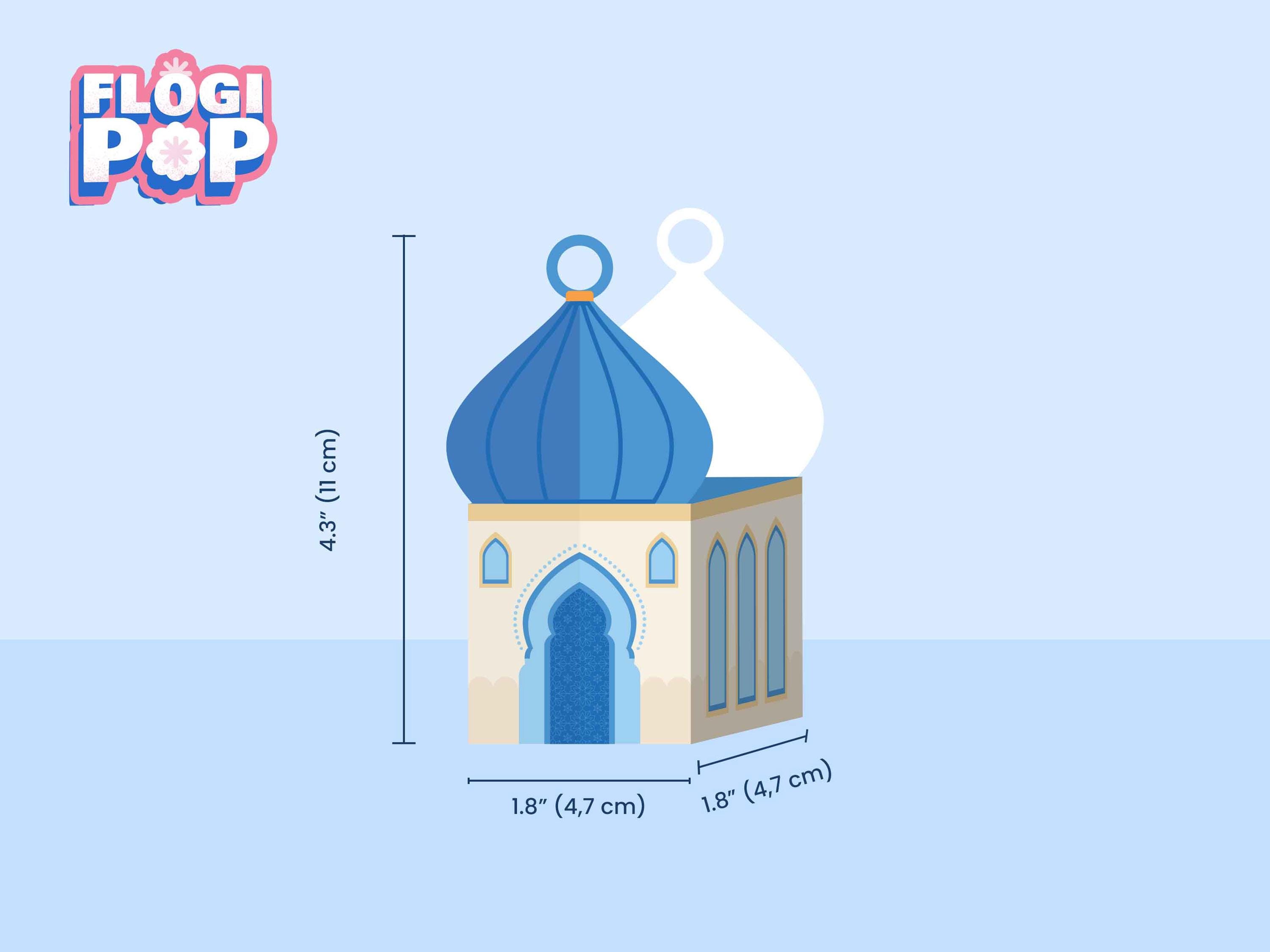Eidi Gift Box Template for Kids, Eid Money & Candy Box, Printable Eid ...