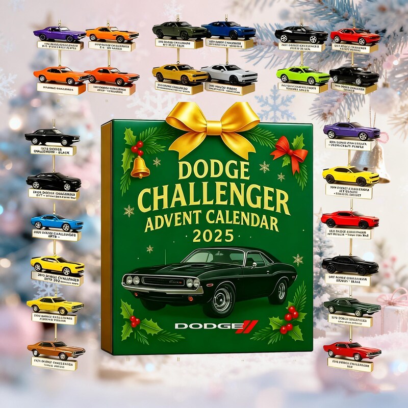Dodge Challenger Advent Calendar Real or Fake - Etsy Canada