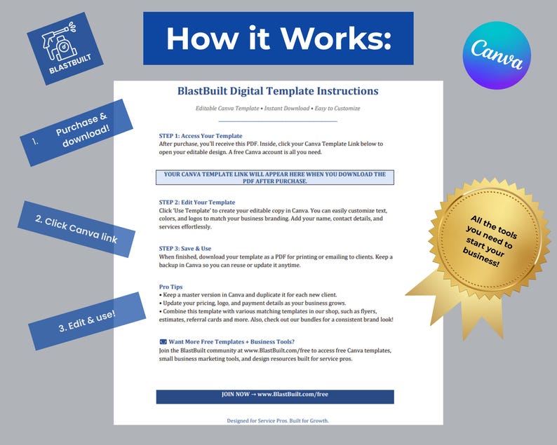 Window Cleaning Business Templates | Editable Forms & Flyers (canva ...