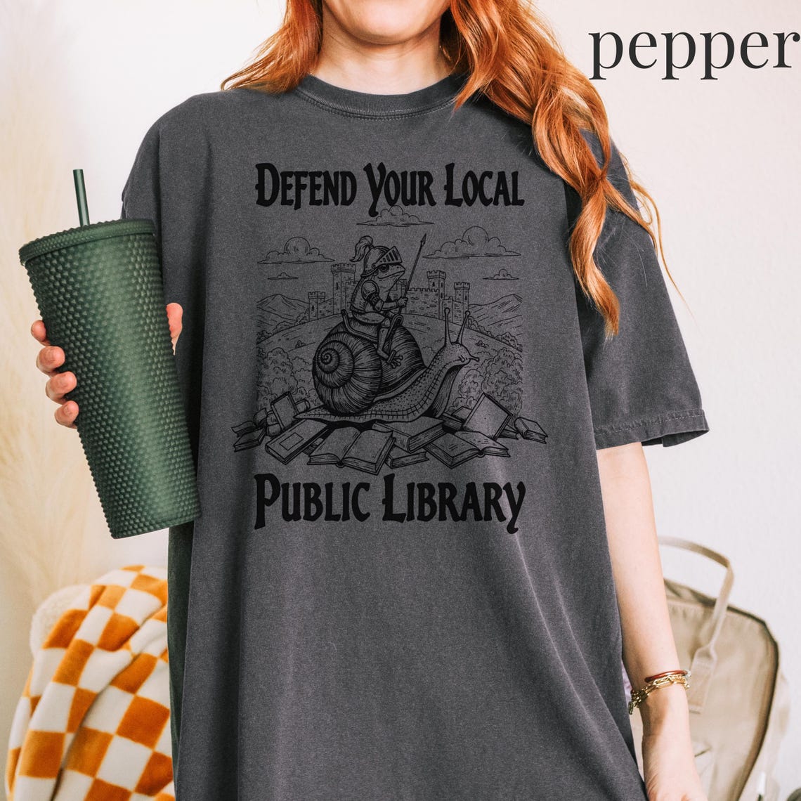 Defend Your Local Library Shirt -public Library Advocacy Tee - Frog ...