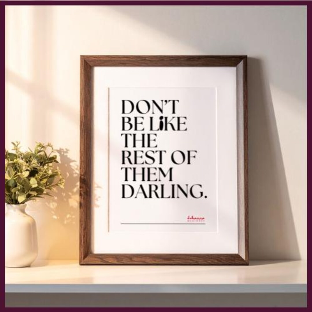 Motivational Quote Printable Wall Art, Calm Feminine Inspirational ...