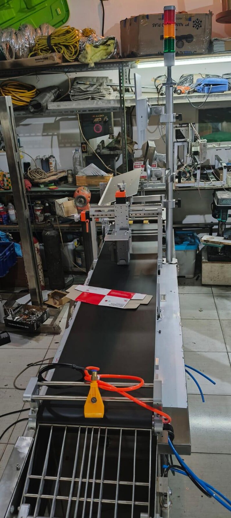 3D CAD Model | Barcode Printer Machine for Packaging | Industrial ...