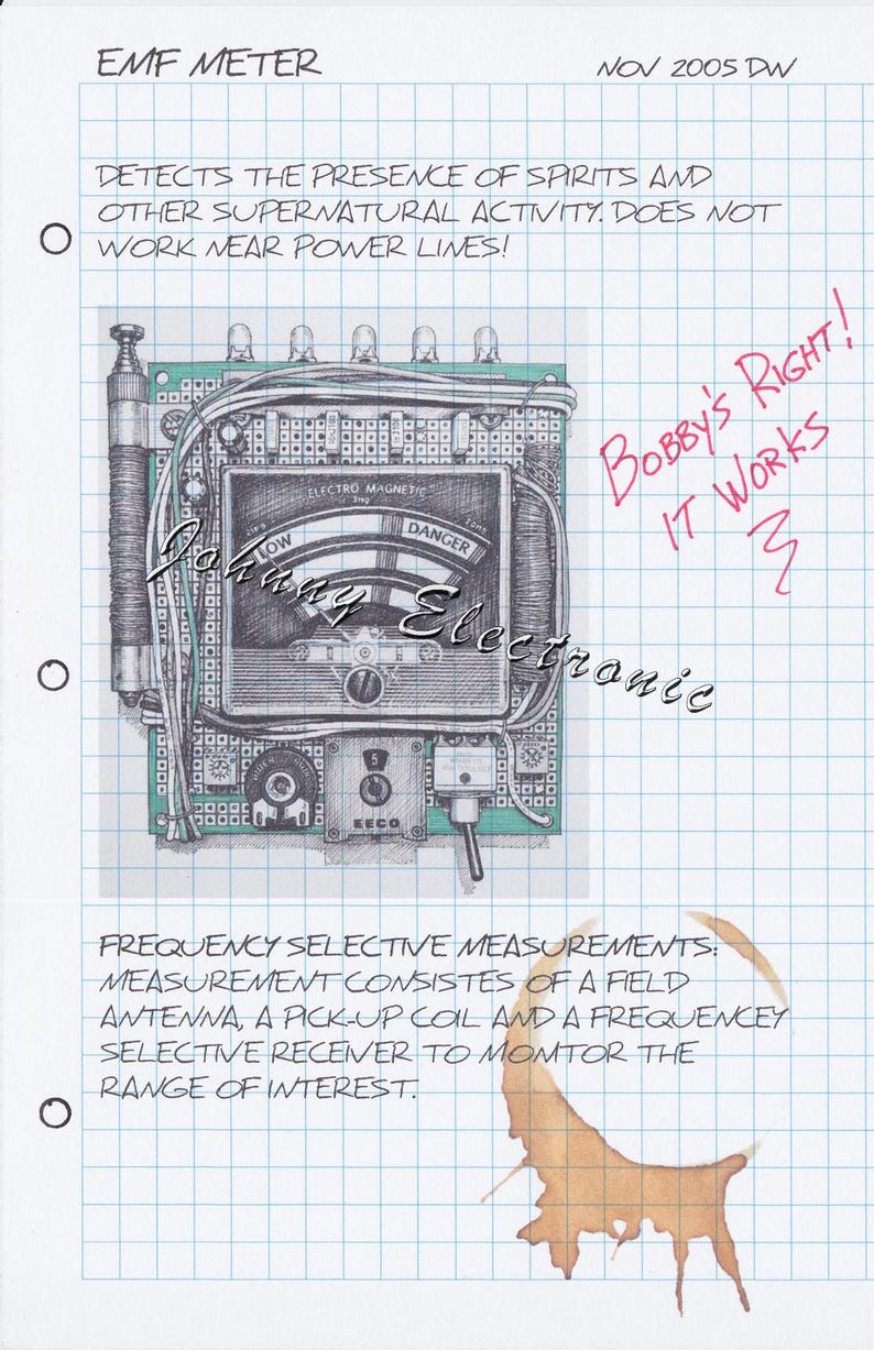 Functional Supernatural EMF Meter Replica - Fully Assembled - Etsy