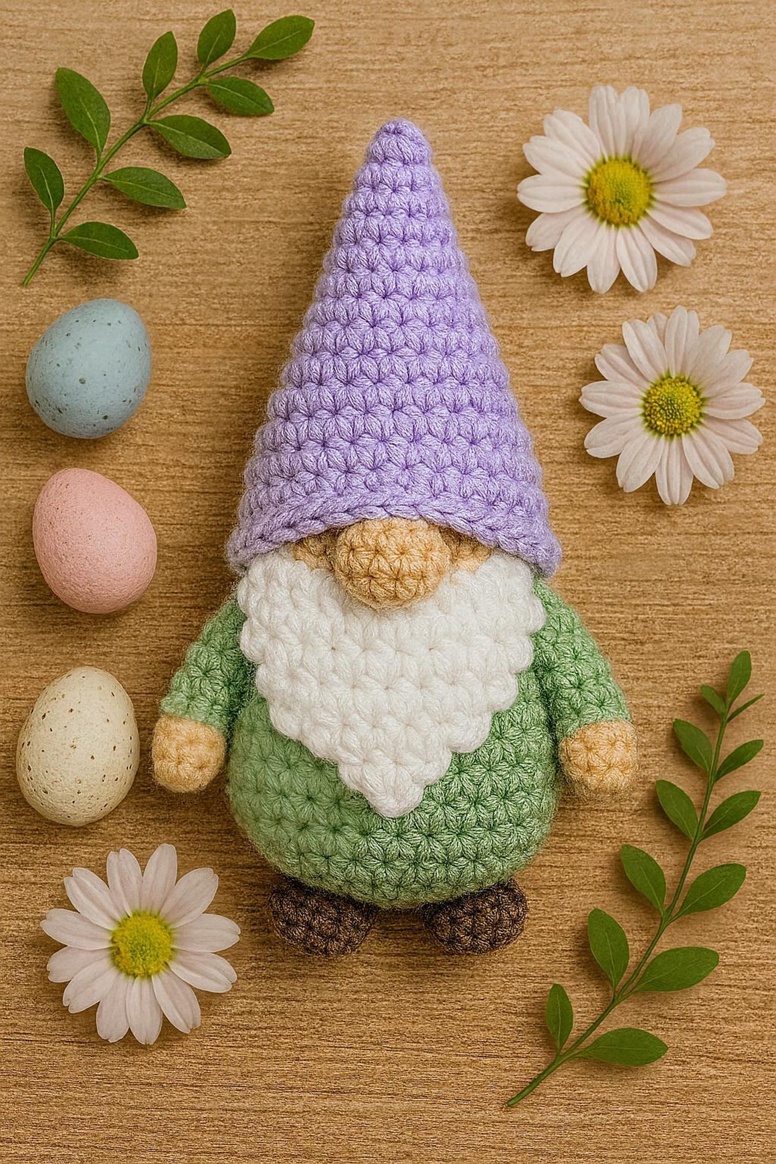 Crochet Gnome Pattern: Beginner Amigurumi With Seasonal Color Guide ...