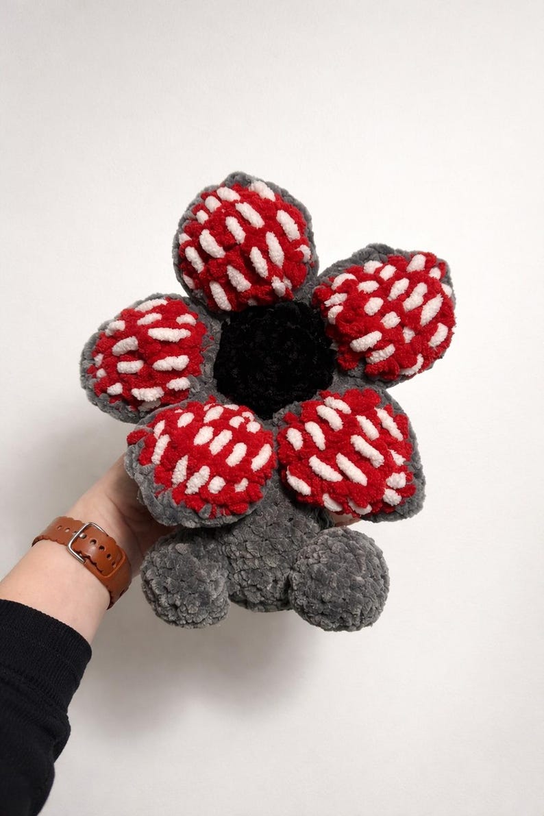 Demogorgon Crochet Pattern PDF | Low-sew Demodog Plushie | US Terms ...