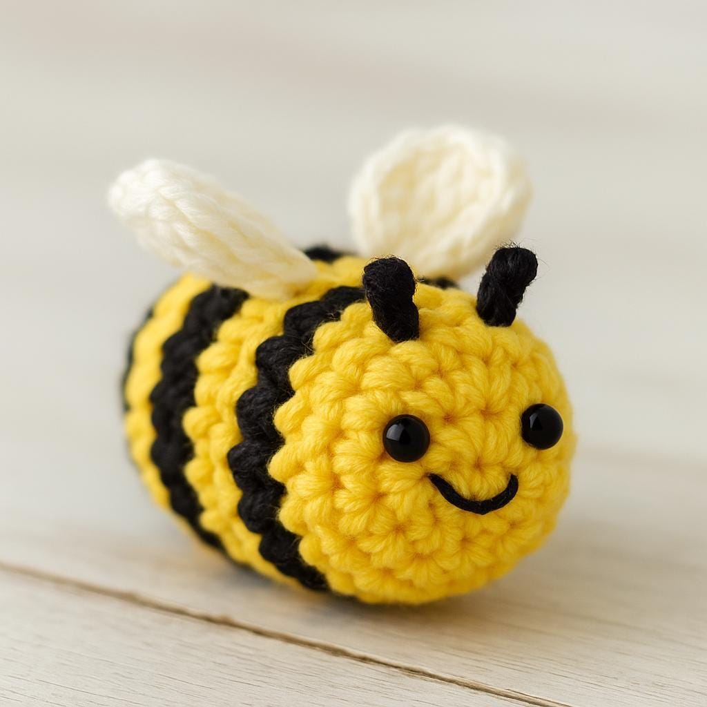 Crochet Bumblebee Amigurumi Pattern: Spring Crochet Project, Crochet ...