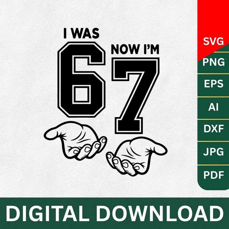 I Was 6 Now Im7 Svg - Etsy
