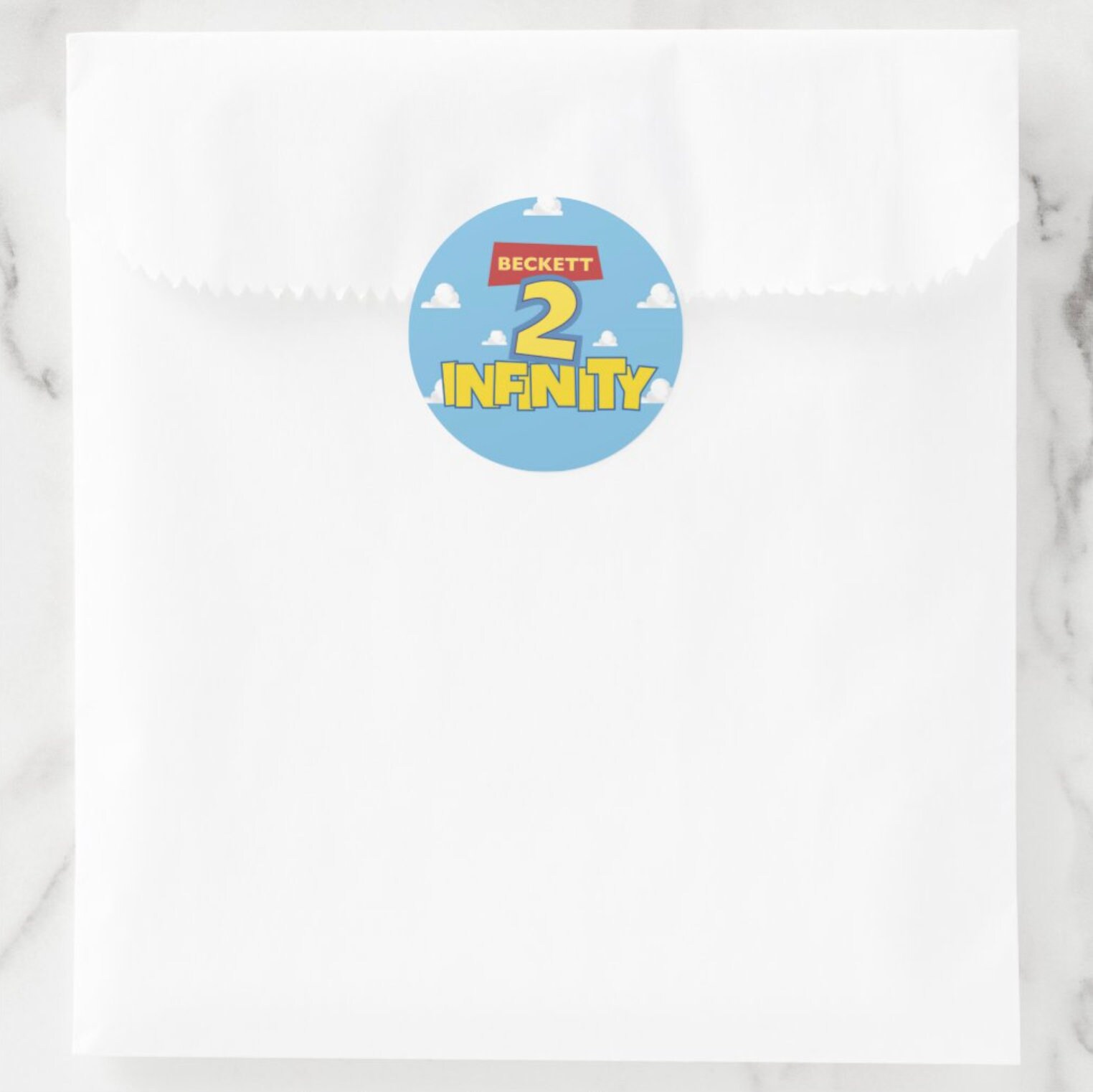 Two Infinity and Beyond Birthday Invitation, Two Infinity Invite ...