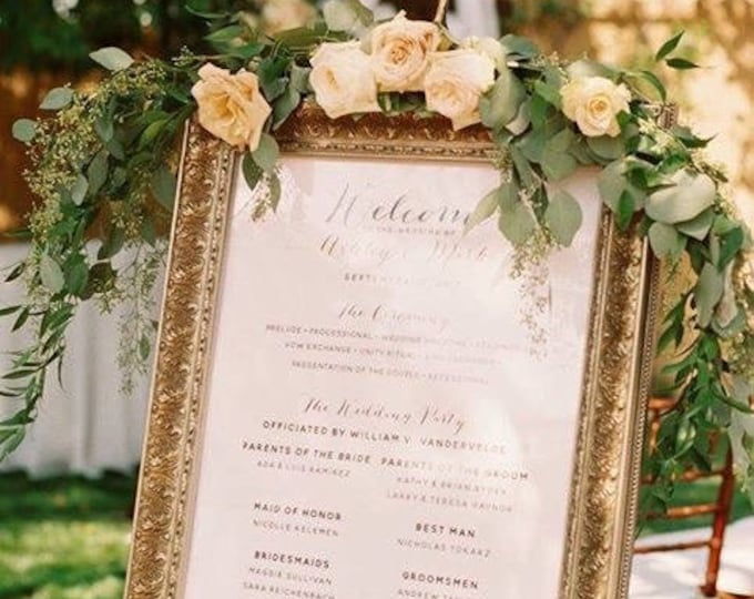 Printable Digital Seating Plan Chart Sign for Wedding or - Etsy