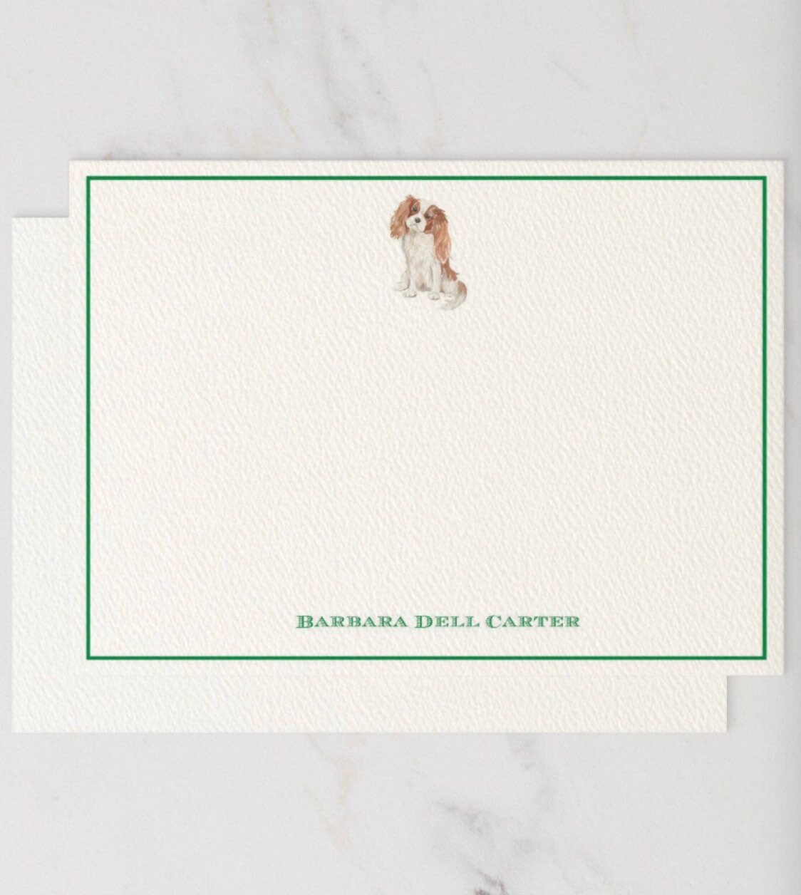 Personalized Printable Stationery Monogram Note Card Design, Wedding ...