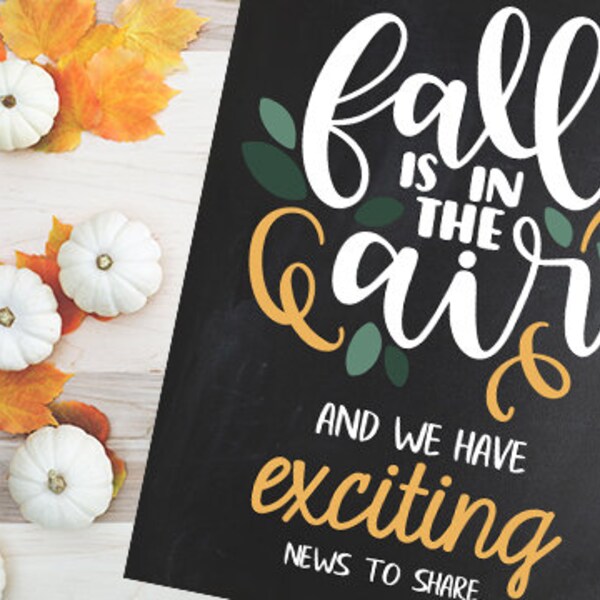 Fall Chalkboard Sign - Etsy