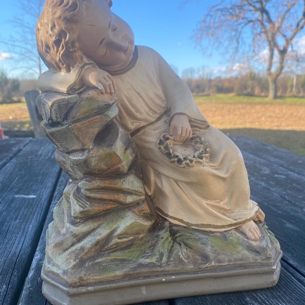 Chalkware Religious Statues - Etsy